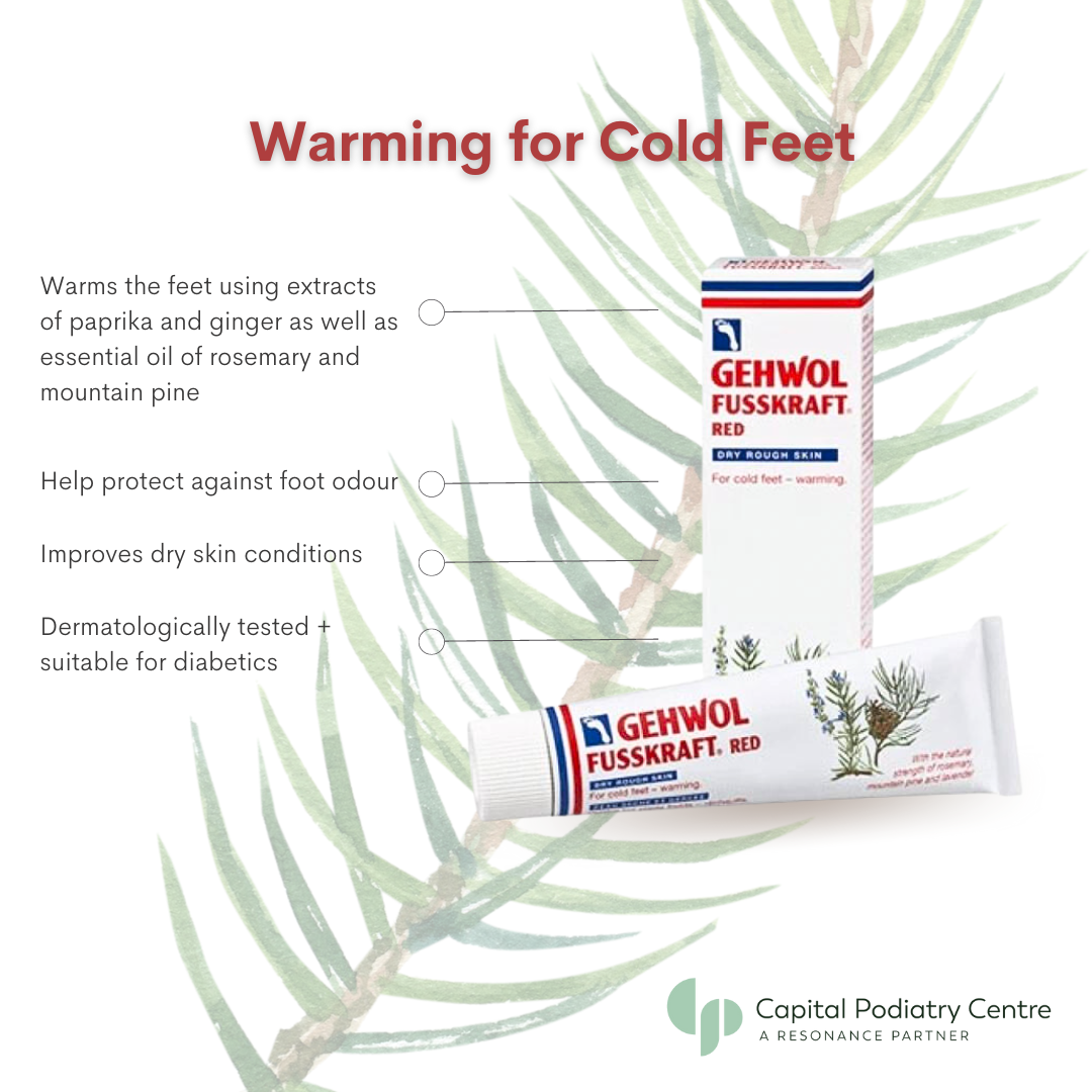 Gehwol Fusskraft Red available at Capital Podiatry Centre – Resonance ...